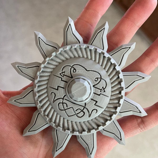 Dnd Holy Symbol of Ravenkind Amulet Emblem Necklace NO CHAIN Curse of ...