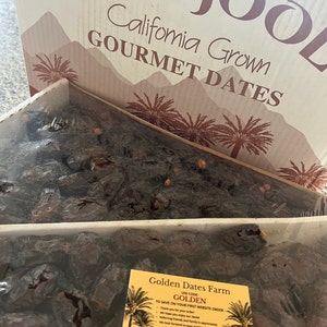 5lbs Choice MEDJOOL Dates - Medium/large Size - Golden Dates Farm - Etsy