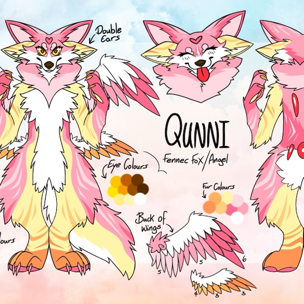 Fennec Fox Therian Masks - Etsy