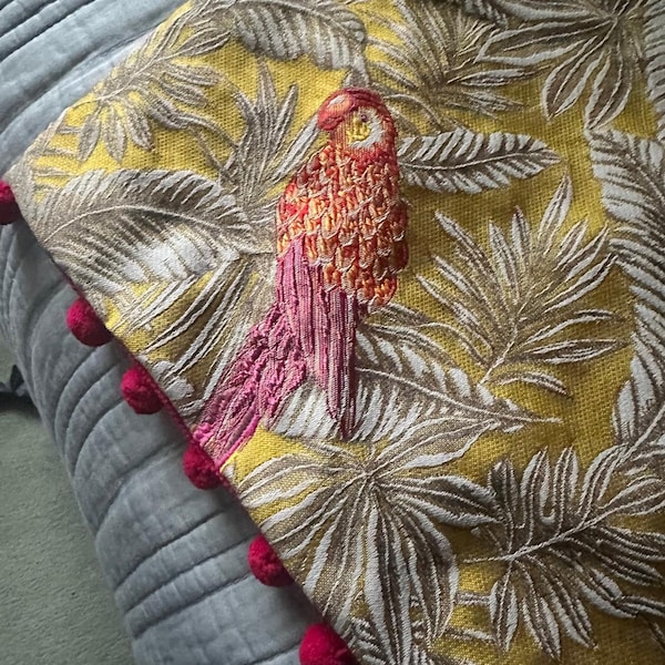 Fan Edge Trim, Pigeon Colourway, 100% Cotton, Superb Quality, per Meter ...