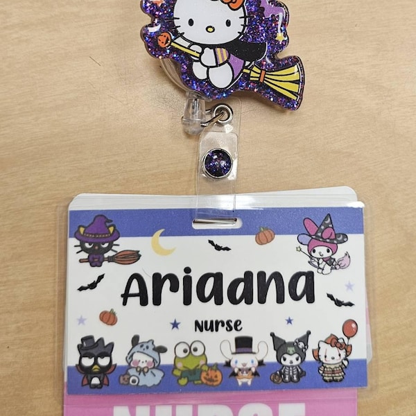 HOLIDAY - Cute Custom Badge Name Tags - Etsy