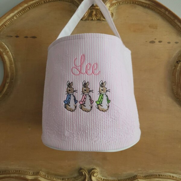 Rabbit Trio Embroidery Design ~ Bunnies in a Row or Single ~ Perfect ...