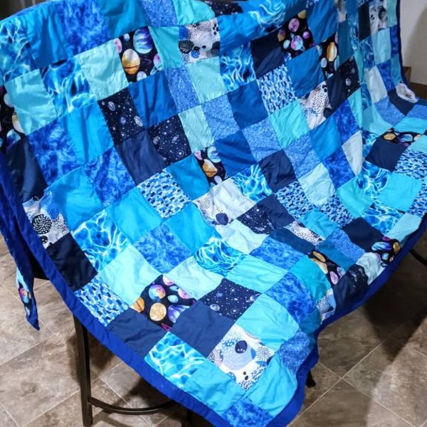 108" Extra Quilt Backing by the Yards 100% Cotton Brush Strokes #57 ...