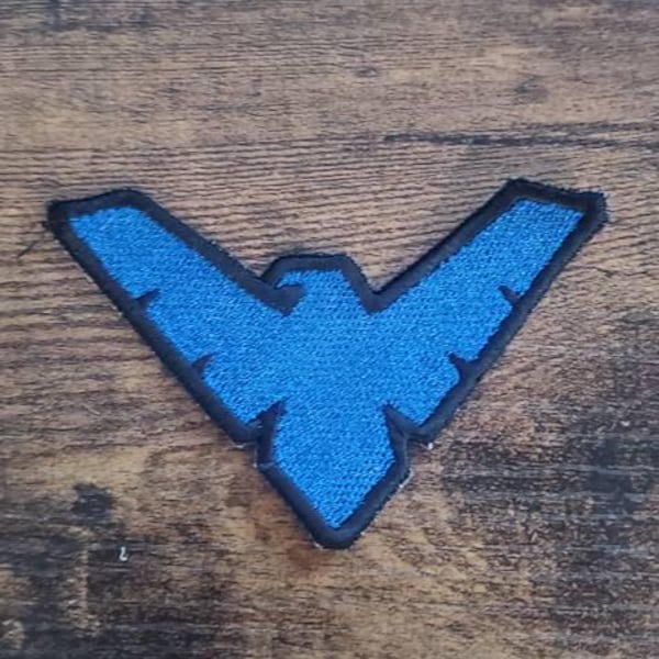 1991 Bat Symbol Embroidered Patch - 3" to 10" Sizes – Sew On, Iron On, or Velcro (up to 4") - Etsy