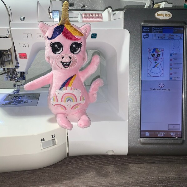 24 Designs, Digital Embroidery File Unicorn Horse 5x7 in the Hoop Ith ...