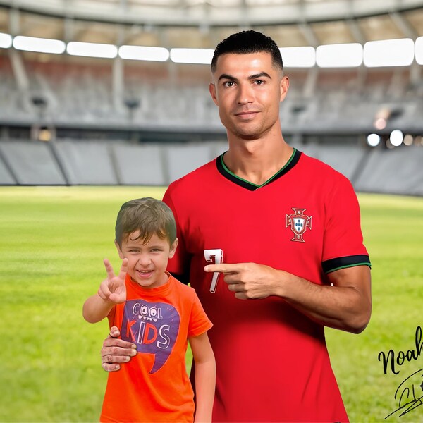 Custom Messi Soccer Portrait With Messi Signature Leo Messi ...