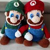Super Mario Crochet Pattern PDF - Plush - Amigurumi- Tutoriel - US ...