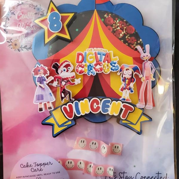 Mercat Gabby Cat Playhouse Inspired Custom Cake Topper - Etsy