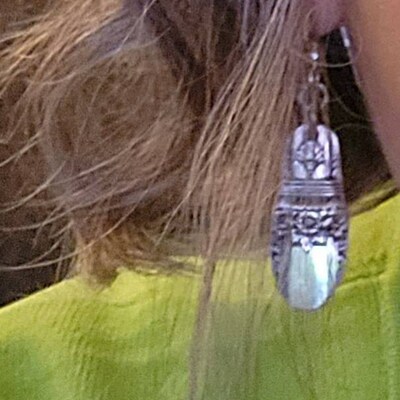 Vintage Spoon Necklace, Spoon Pendant, Fortune 1939, Silverware Jewelry ...