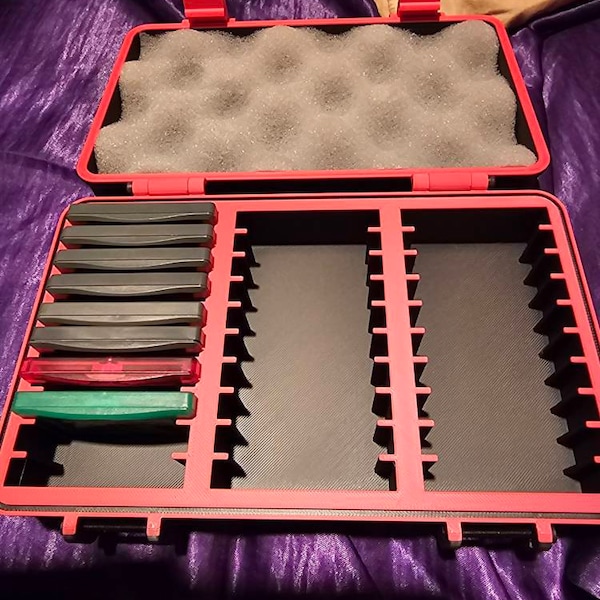 3D Printed Storage Box for 30 GBA Cartridges. (fully Assembled.) - Etsy
