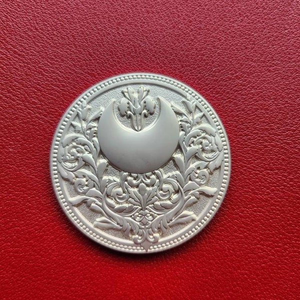 DND DRUID COIN, Large Dungeons and Dragons Charachter Coin D20 Rpg - Etsy