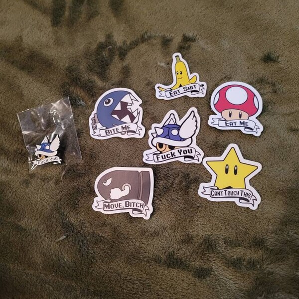 Chain Chomp Vinyl Sticker Mario Kart Nintendo - Etsy