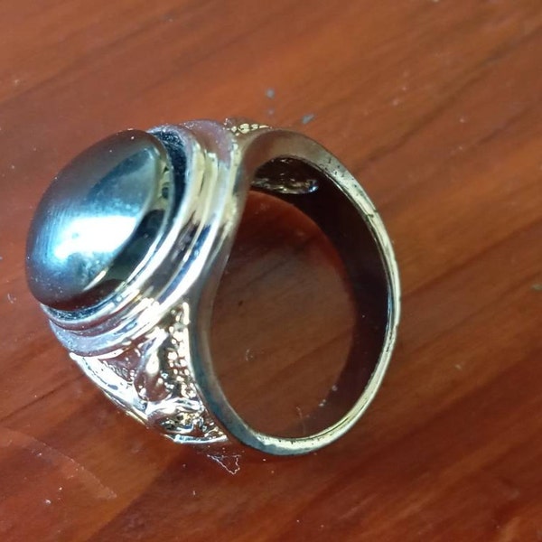 Gold Hindu God Ganesh Magic Ring From Deva Holy Place / Powerful Lucky ...