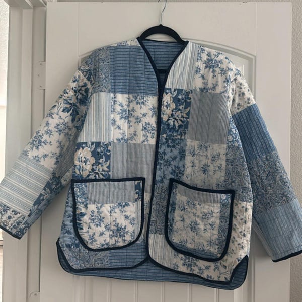 Oversize Jacket | PDF Sewing Pattern | Sizes: XS-M (2US/34EU - 6US/38EU ...