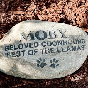 Family Tree Written in Stone Custom Carved River Rock Garden - Etsy