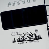 Funny Rv Decal, We Haven't Been Everywhere but It's on Our List! Adventure Awaits, Rv Decor, Rv ...