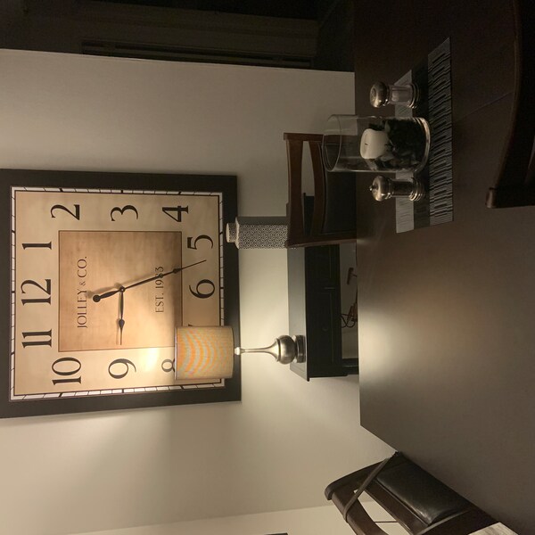 Waterford Square Wall Clock, Large Wall Clock, Choose From 5 Sizes ...