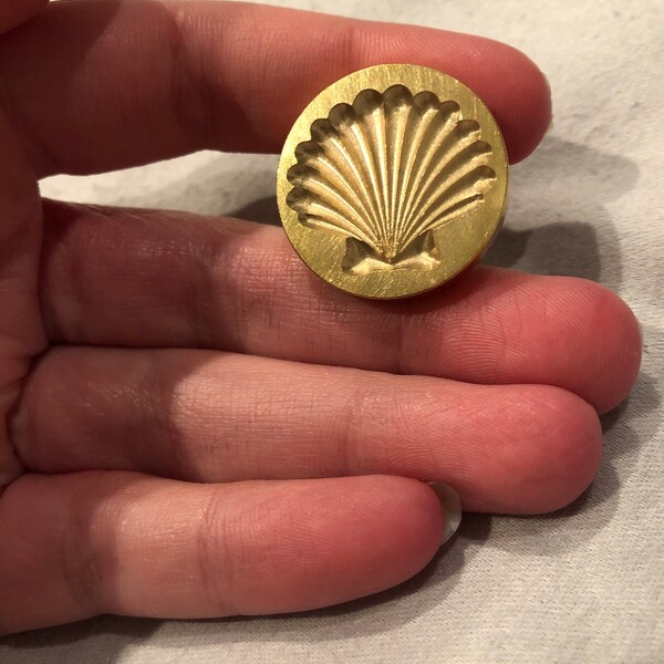 3D Shells Ocean Beach Wax Seal Stamp - Seashell Wax Seal Stamp, Wax ...
