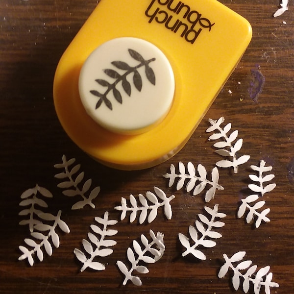 Rock Fern Leaf Punch - Small - Etsy