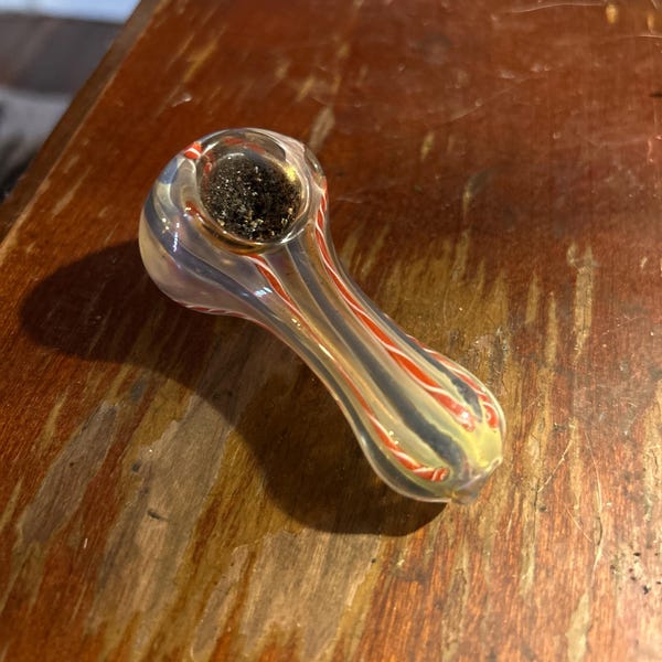 Rose Gold Mini Chillum Glass Pipe Hand Blown, Cute and Compact - Etsy