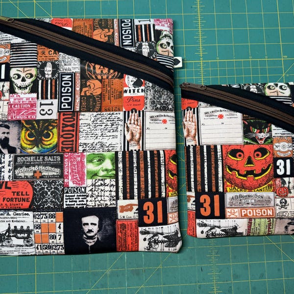 PDF Hemingway Pouch Pattern Digital Download Quilted Bag in Four Sizes ...