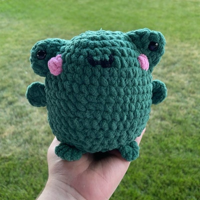 3in1 Crochet Pattern Chubby Squishy Frogs, Strawberry Frog, Sky Frog - Etsy
