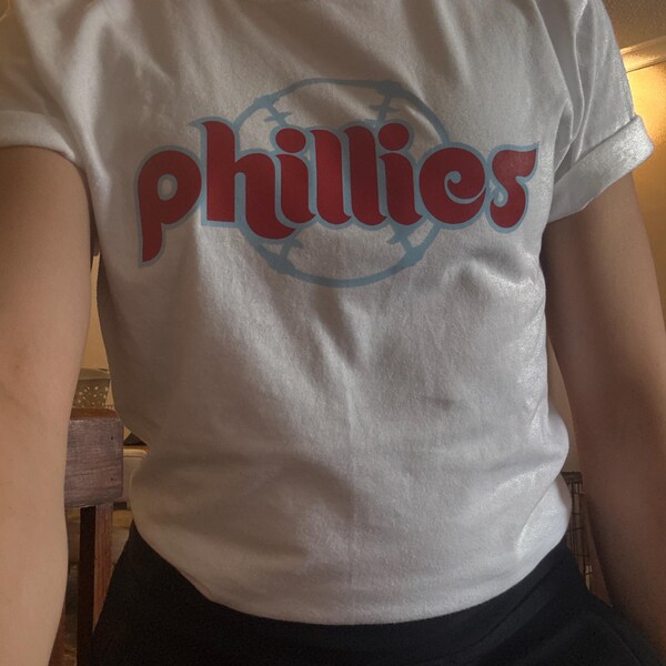 Philadelphia Phillies Ice Cream Drip Comfort Colors Tee - Etsy