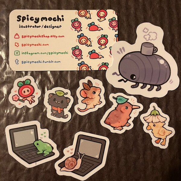 Bug With a Mug Sticker / Rolly Polly / Cute Bug Sticker / Isopod ...
