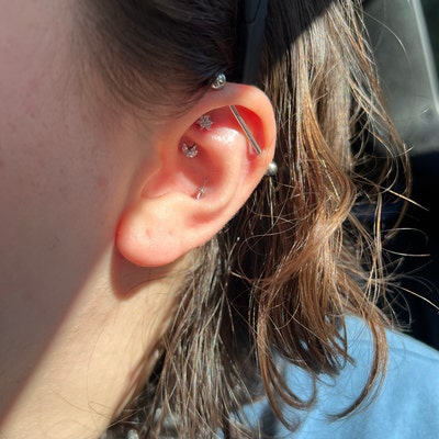 16G Dragon Claw Conch Stud/cartilage Stud/cartilage Earrings/lobe ...