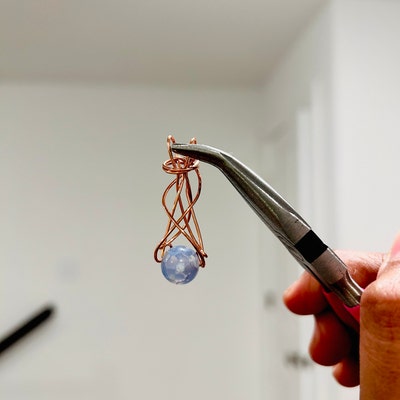 Easy Wire Wrap Ring Tutorial, DIY Jewelry Pattern, Simple Wire Wrapping ...