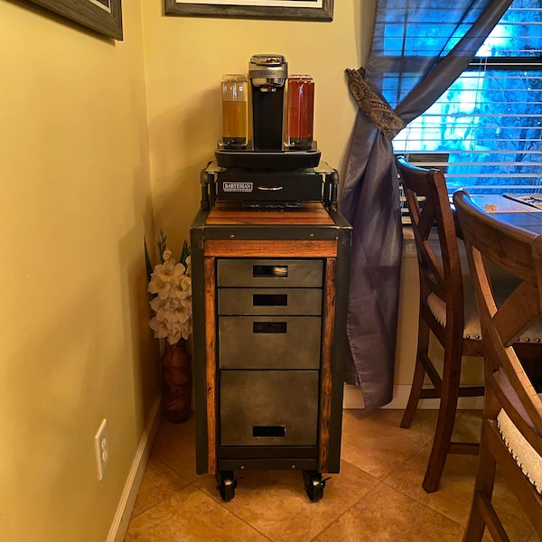 Industrial Reception Desk - Etsy