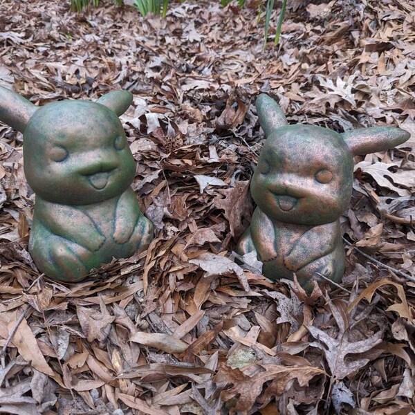 Pokémon Pikachu Concrete Statue - Home or Garden - Décor - Cement ...