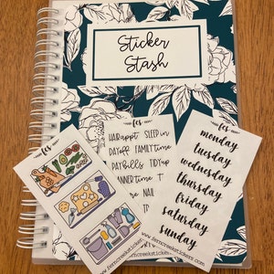 DOODLES-11 STICKY NOTE Doodle Planner Stickers | Etsy