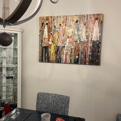 Our Colorful People CANVAS, African American Art, Canvas Art, Canvas ...