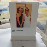 Personalised Photo Print Plaque With Custom Message - Etsy