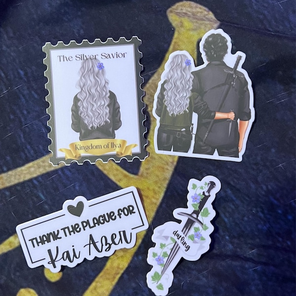 Powerless Vinyl Sticker Bundle | Reckless | Powerful | Lauren Roberts ...