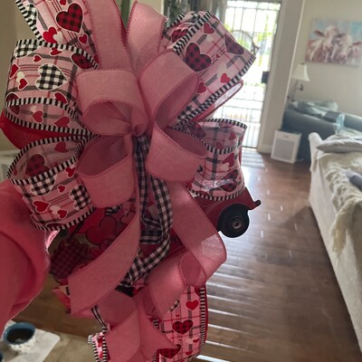 Easter Bunny Bow, Easter Wreath Bow, Easter Decor, Bow for Easter ...