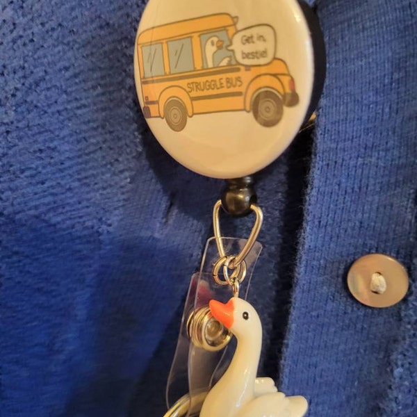 Retro Smiley ID Holder/boho ID Holder/retro ID Holder - Etsy