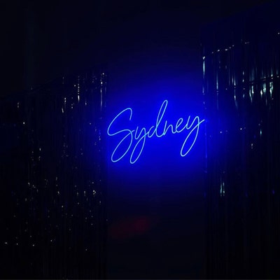 Personalized Your Name Custom Neon Sign Neon Sign Wedding Neon Sign ...