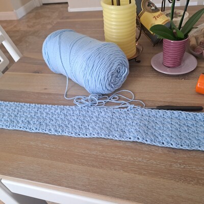 One Skein Baby Blanket Crochet Pattern PDF Download - Etsy