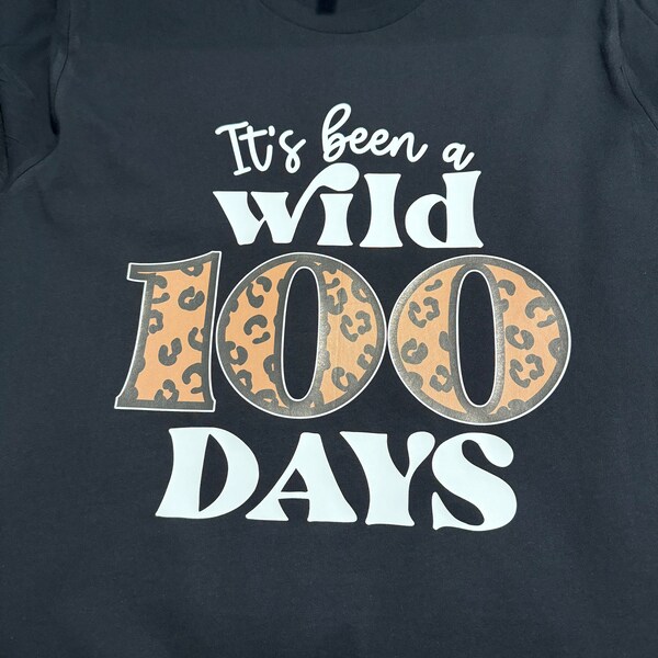 100 Days of School Svg, Eps, Dxf, Png, Its Been a Wild 100 Days ...
