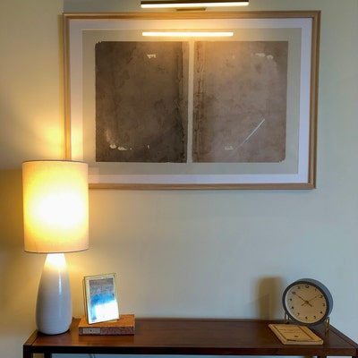 Dark Blue Printable Art Set, Dusty Blue Abstract Sun Art Prints ...