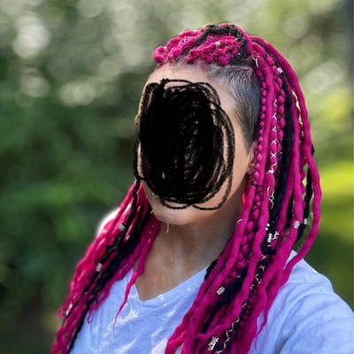 Ready to Ship SET No. 465 Full Set Wool Dreads Merino Extensions ...