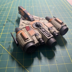 Broad Sword and the Flint razor Crest Custom not Painted - Etsy