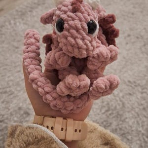 Diddy Dex the Palm Sized Snuggler Dragon Crochet Pattern Amigurumi ...