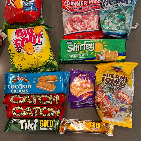 Trini Snacks/ Trini Snack Pack/ Trinidadian Snacks/ Caribbean Snacks ...