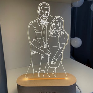 3D Picture Lamp Custom Photo Night Light 3D Night Light Gift - Etsy