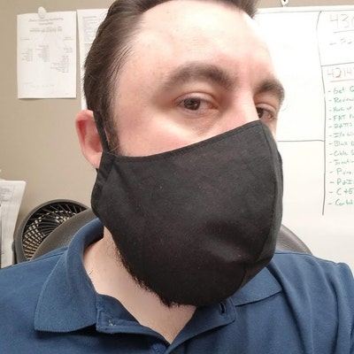 Reusable Protective Face Mask for Bearded Men With or Without Filter ...