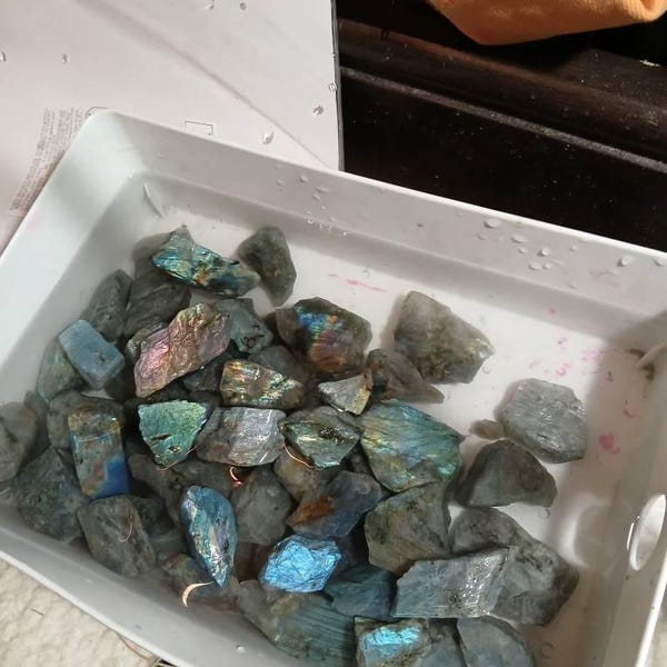 Jade Nephrite Semi Tumbled Gemstone Mini Chips 5 - 15 Mm: Choose Ounces ...