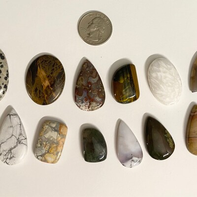Natural Gemstone Cabochon by Weight Wholesale Lot Mixed - Etsy